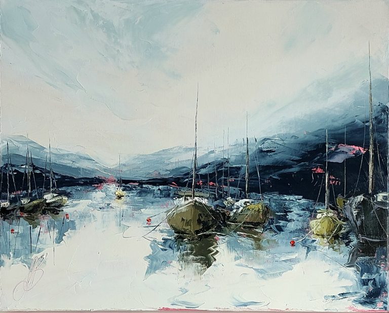 Still cove - Jessica Baron Oil Painting Artist